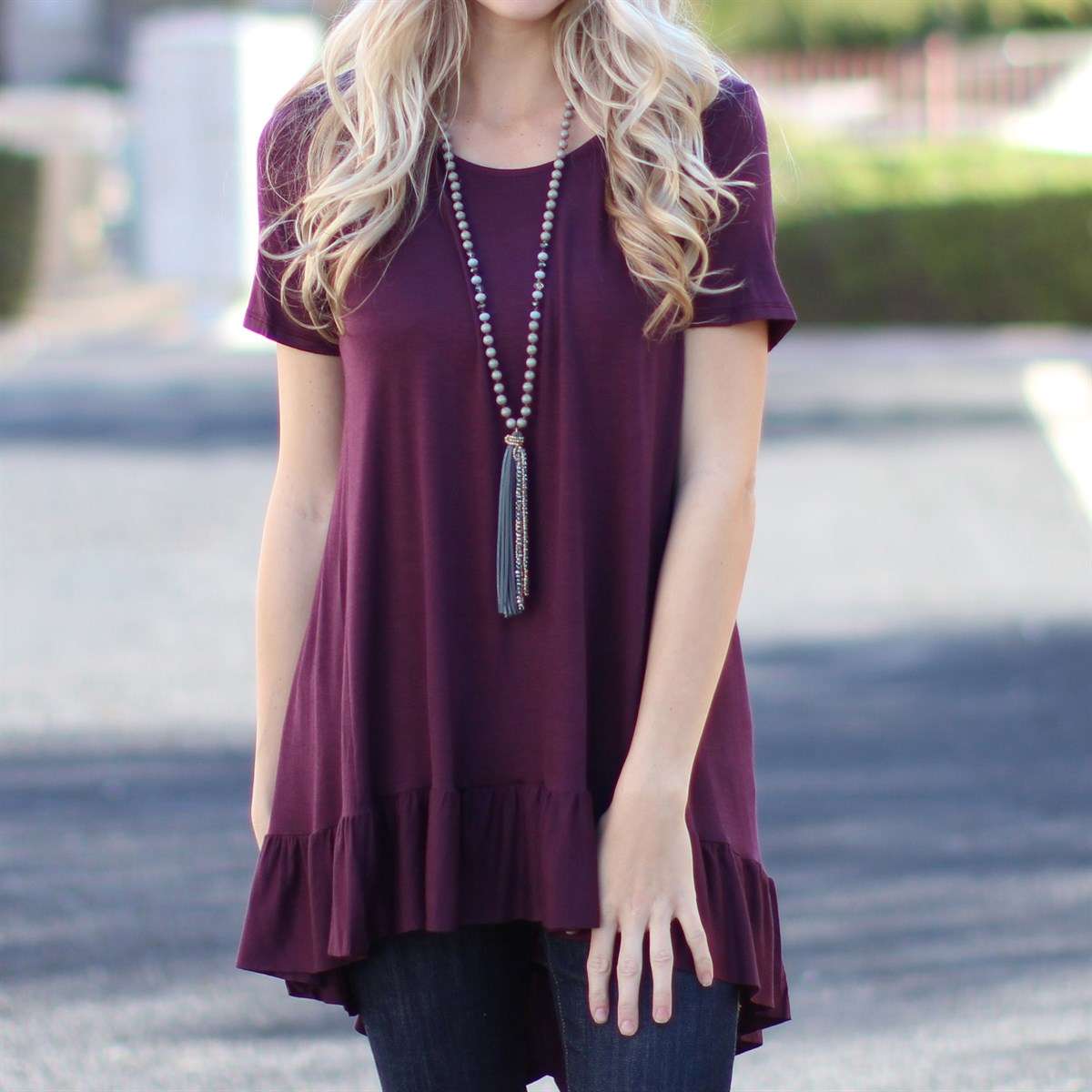 Ruffle Tunic | S-XL — StyleLoveLiving