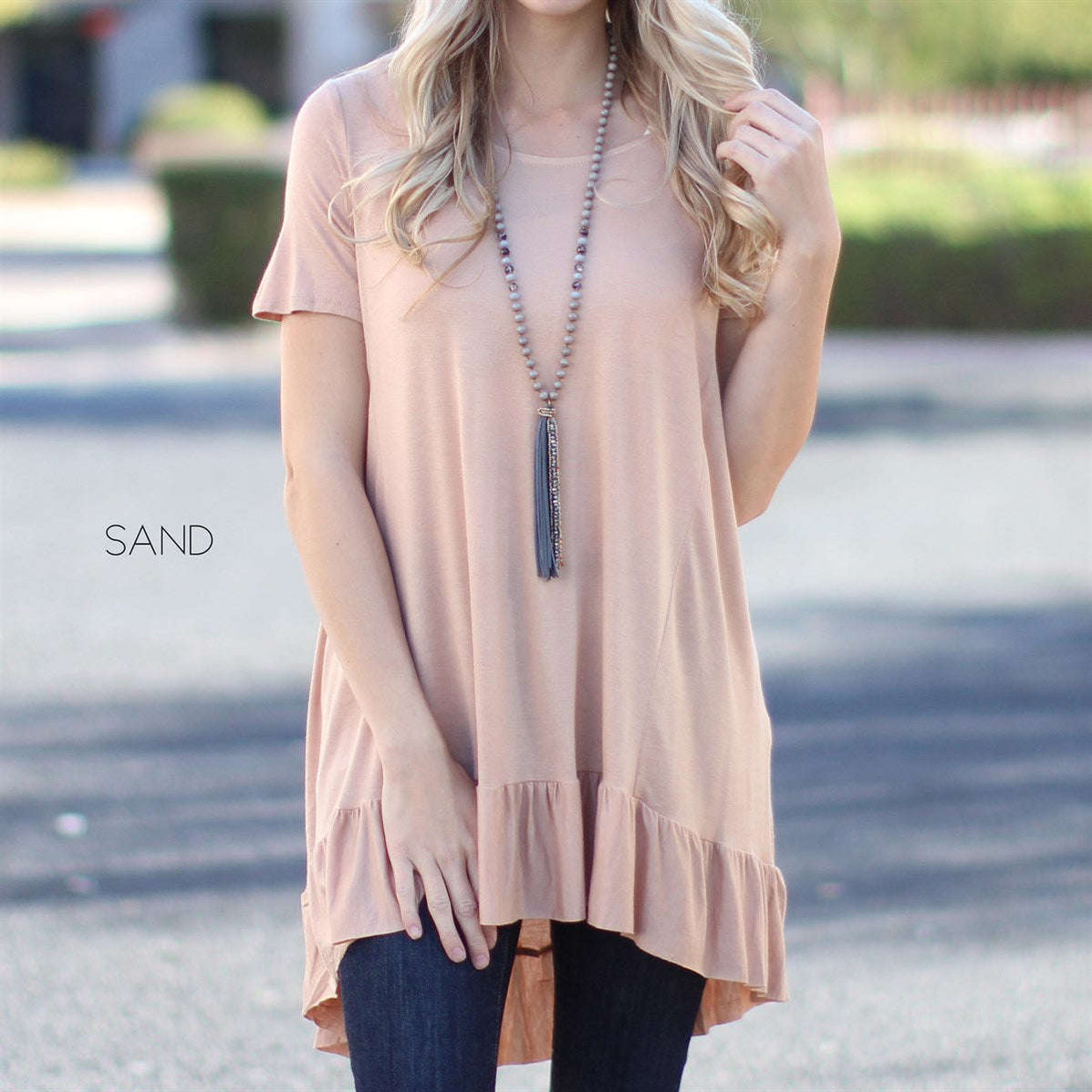 Ruffle Tunic | S-XL — StyleLoveLiving