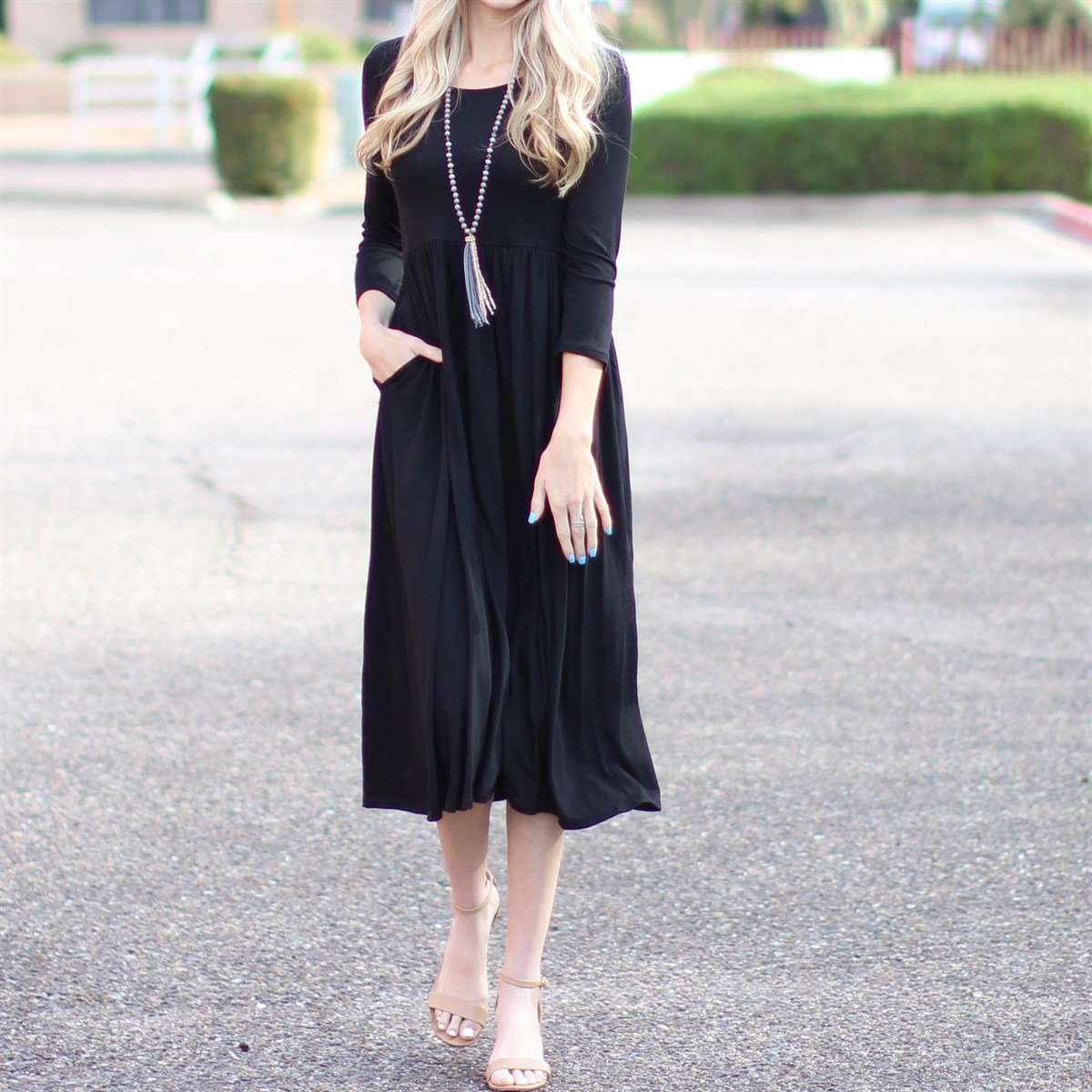 Flowy Midi Dress | S-XL — StyleLoveLiving