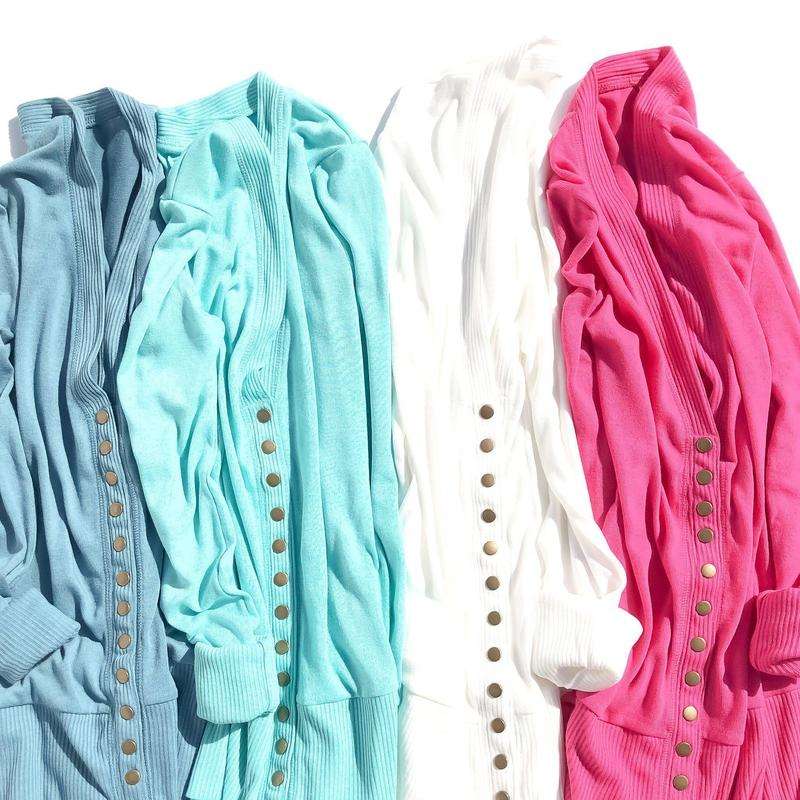 Snap Button Cardigan | S-XL — StyleLoveLiving